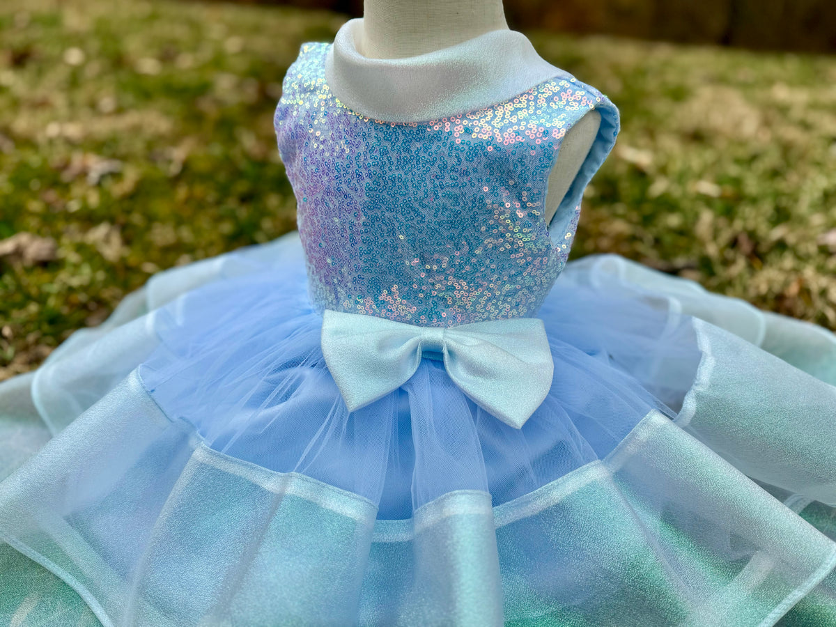 Bibbidi Bobbidi Dress. Blue – What A Princess