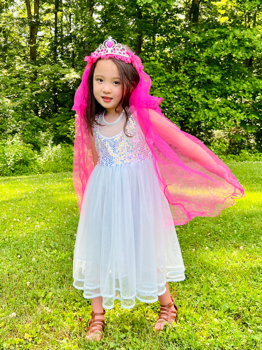 Crown. Tiara and Veil – What A Princess LLC
